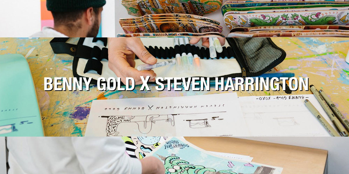 BENNY GOLD X STEVEN HARRINGTON – baselineskateshop