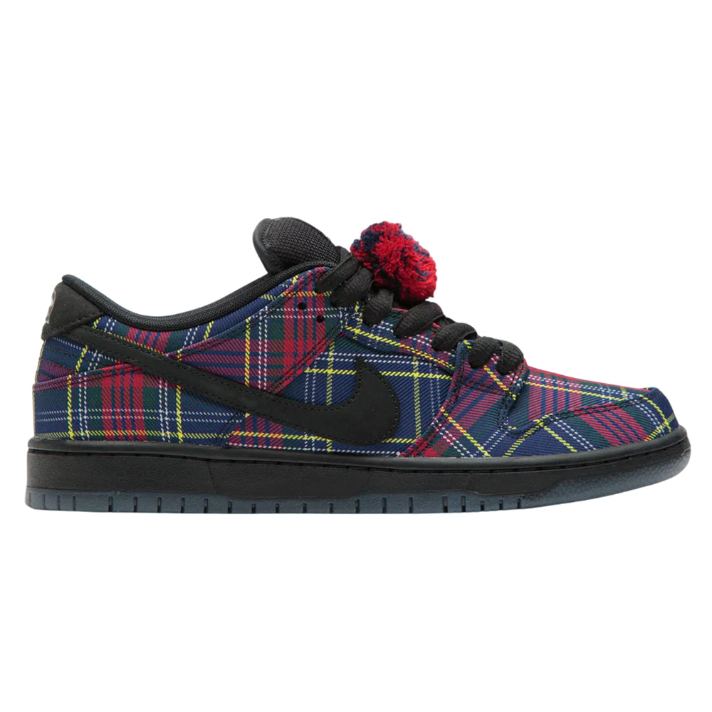 Nike SB - x Nardwuar Dunk Low Pro QS (University Red/Black/Yellow Stri ...